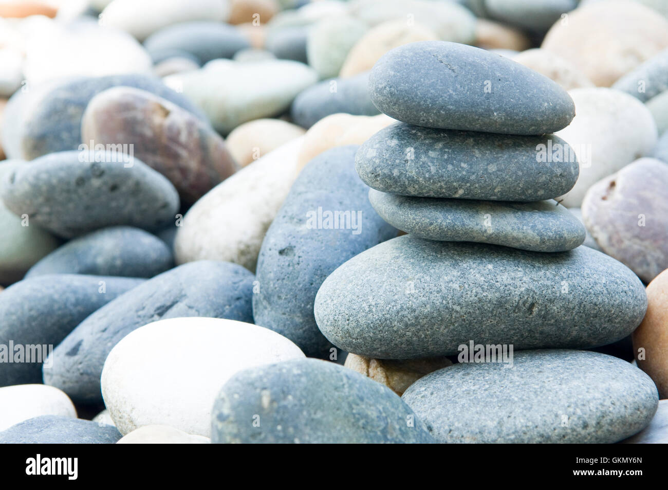 Buddhist stacked stones hi-res stock photography and images - Alamy
