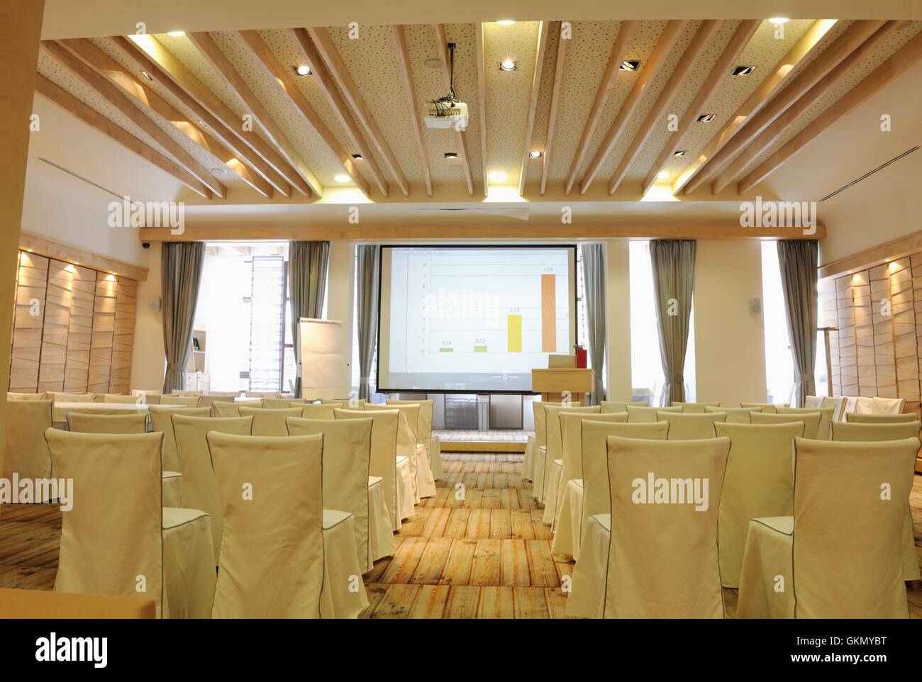Empty business conference room Stock Photo - Alamy