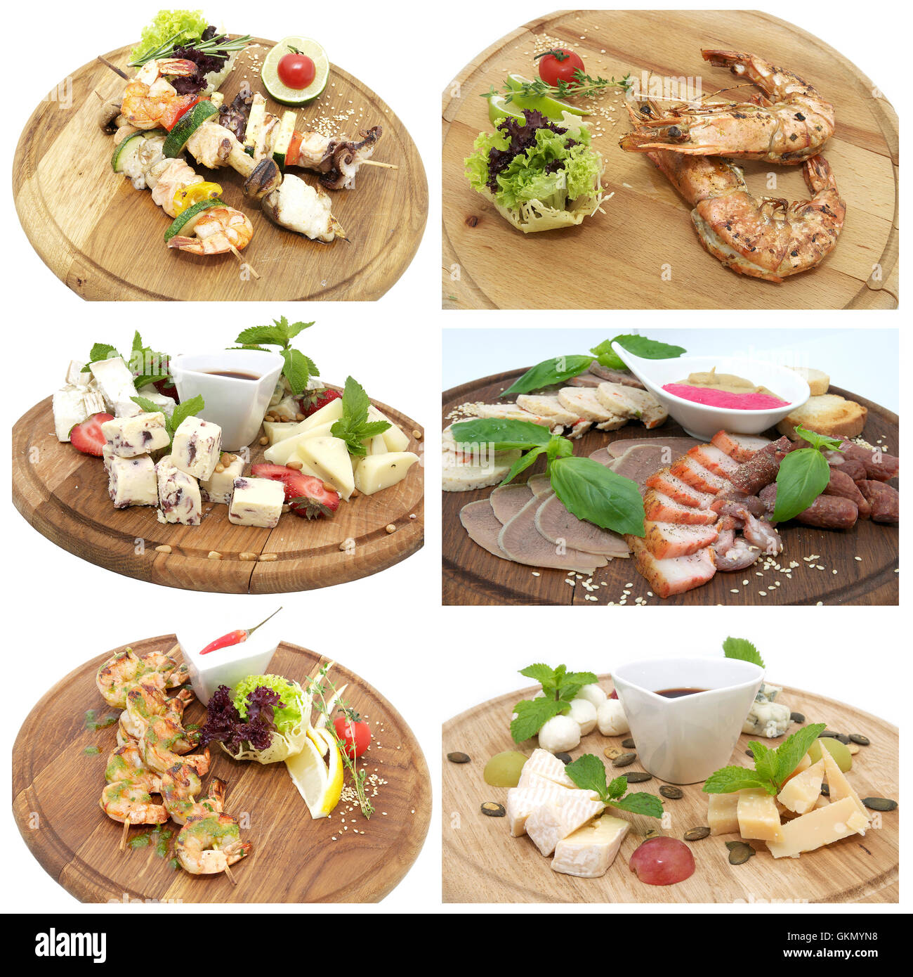 series of dishes Stock Photo - Alamy