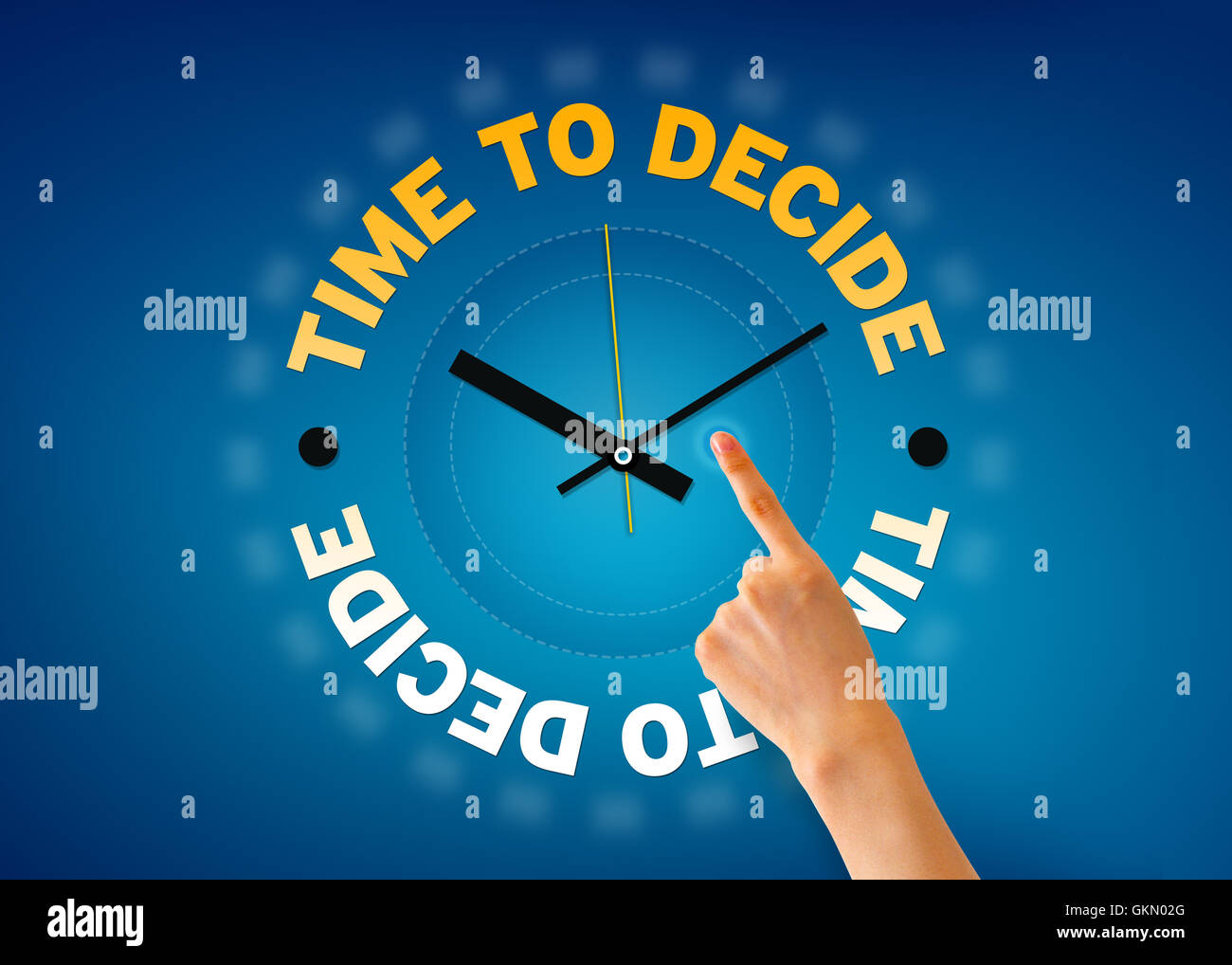 Time to decide Stock Photo - Alamy