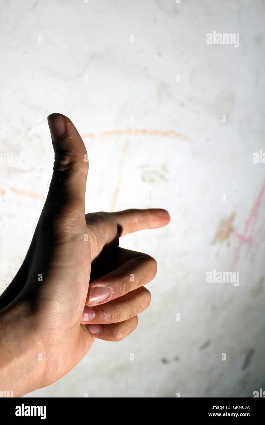 Pistol arm gun hi-res stock photography and images - Alamy