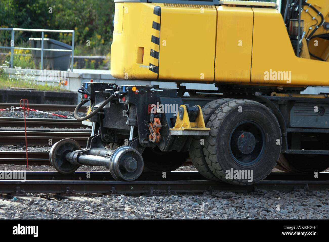 Rail excavator work High Resolution Stock Photography and Images - Alamy
