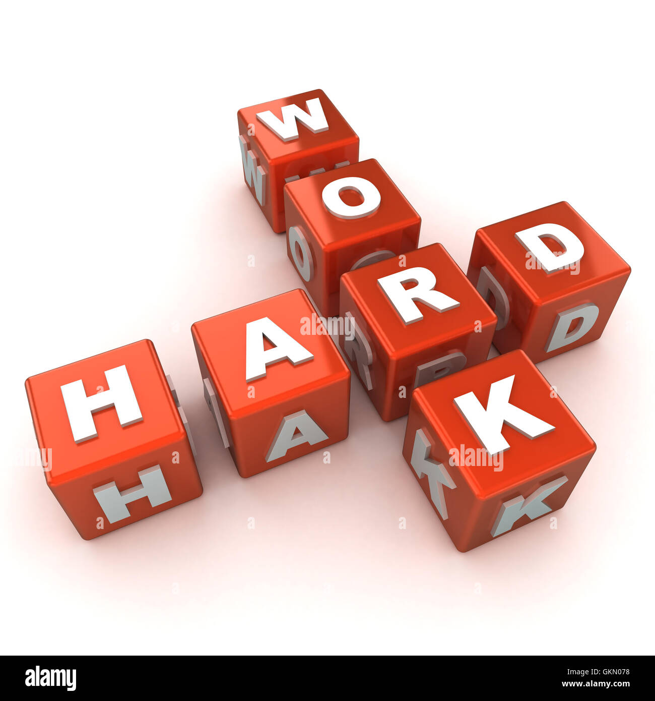 Hard Work Concept Stock Photo - Alamy