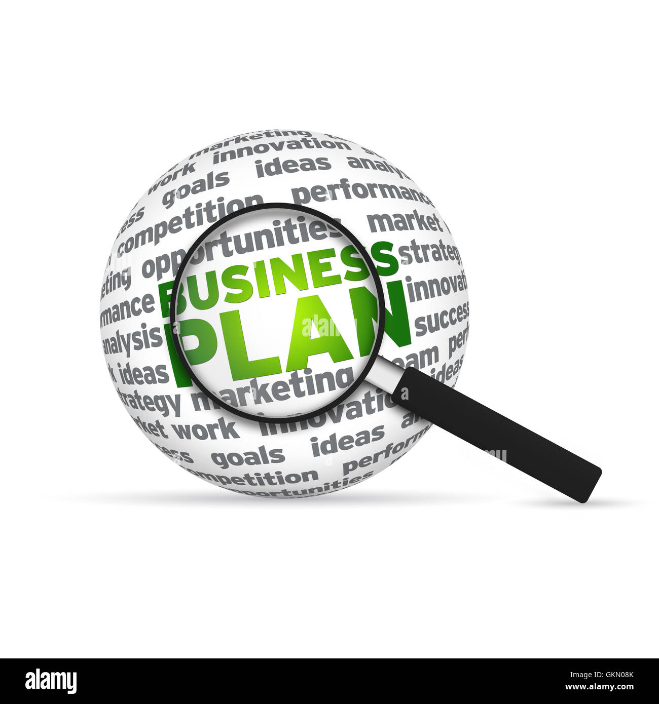 Business strategy plan project Cut Out Stock Images & Pictures - Alamy