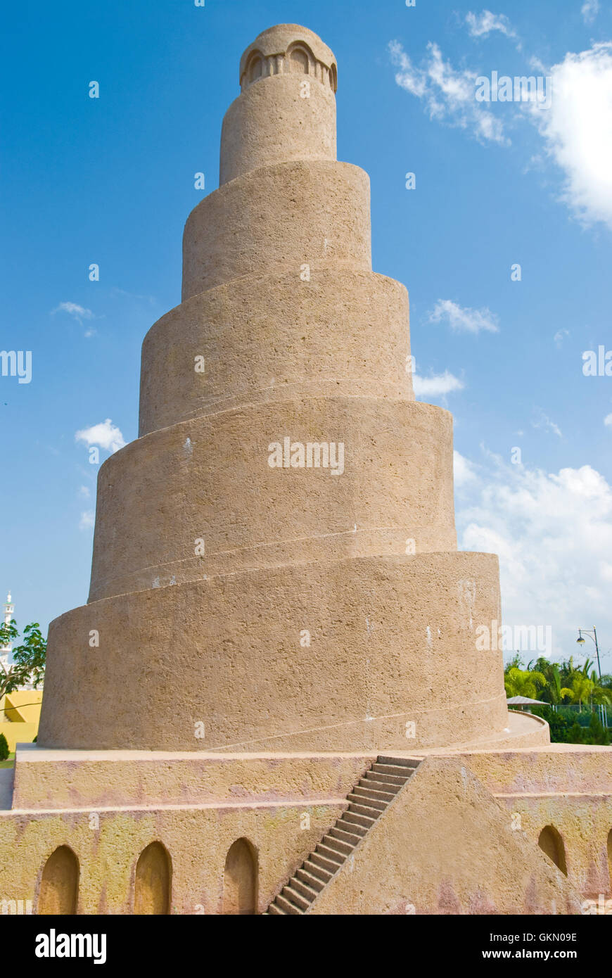 spiral minaret samarra mosque Stock Photo - Alamy