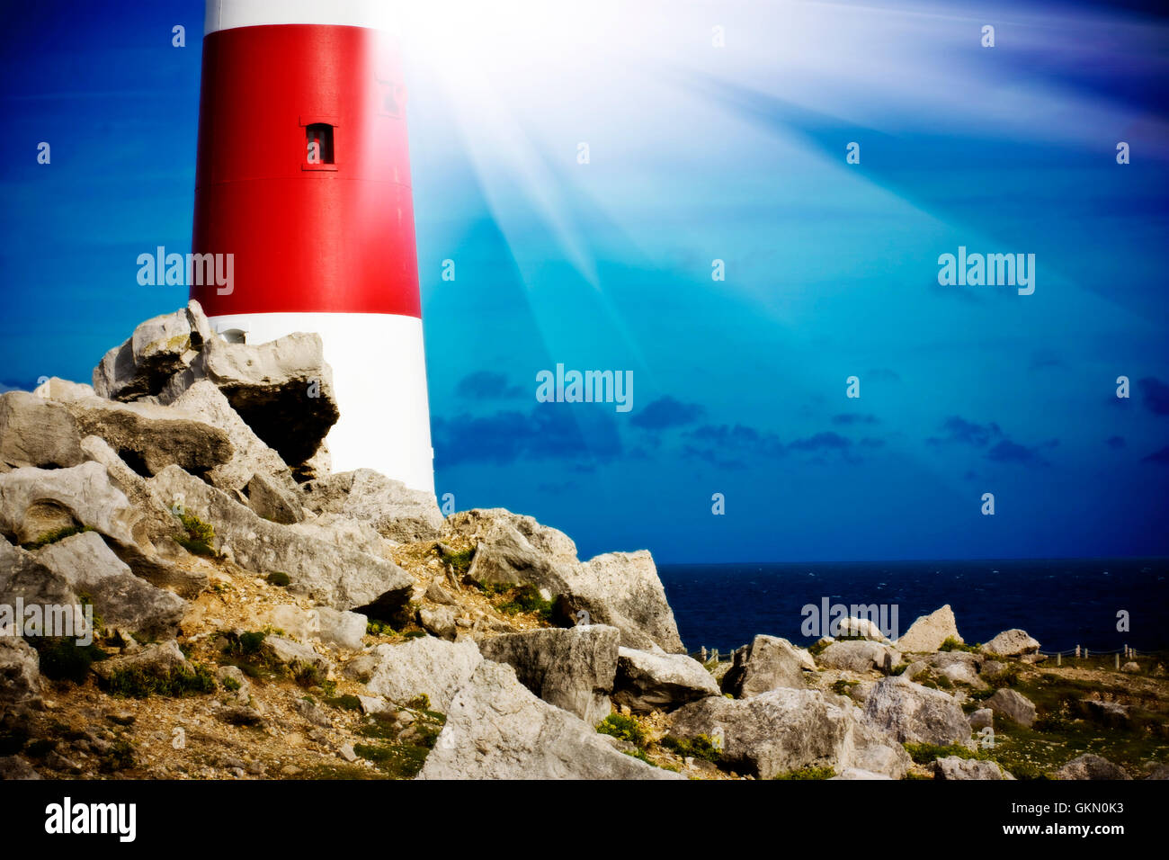 Searchlight beams hi-res stock photography and images - Alamy