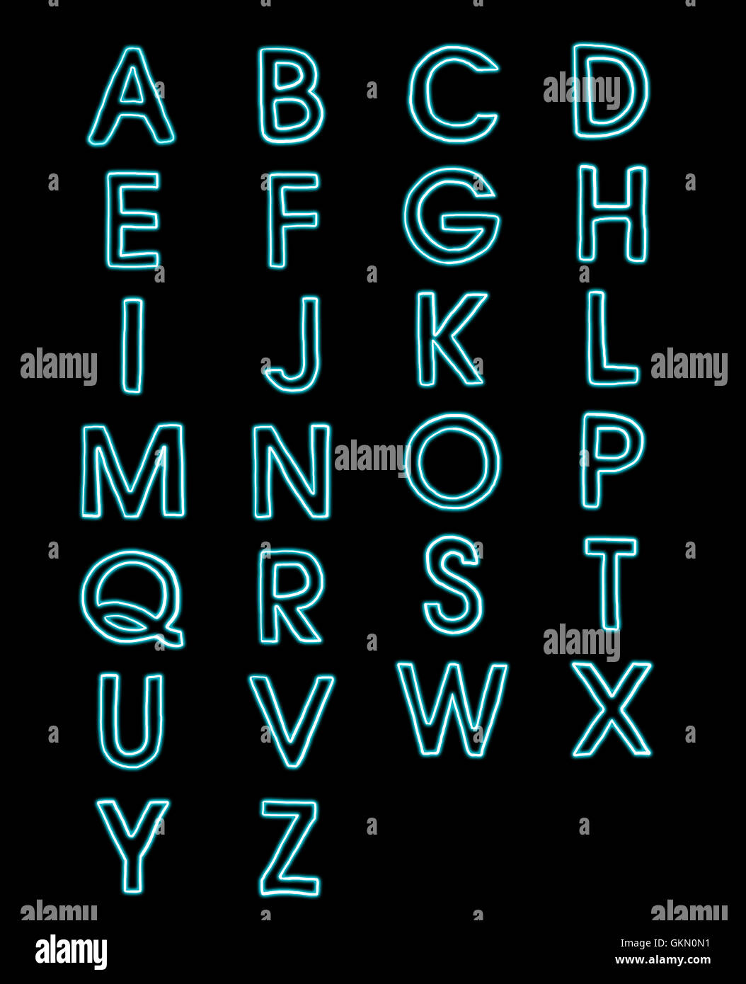 Laser font hi-res stock photography and images - Alamy