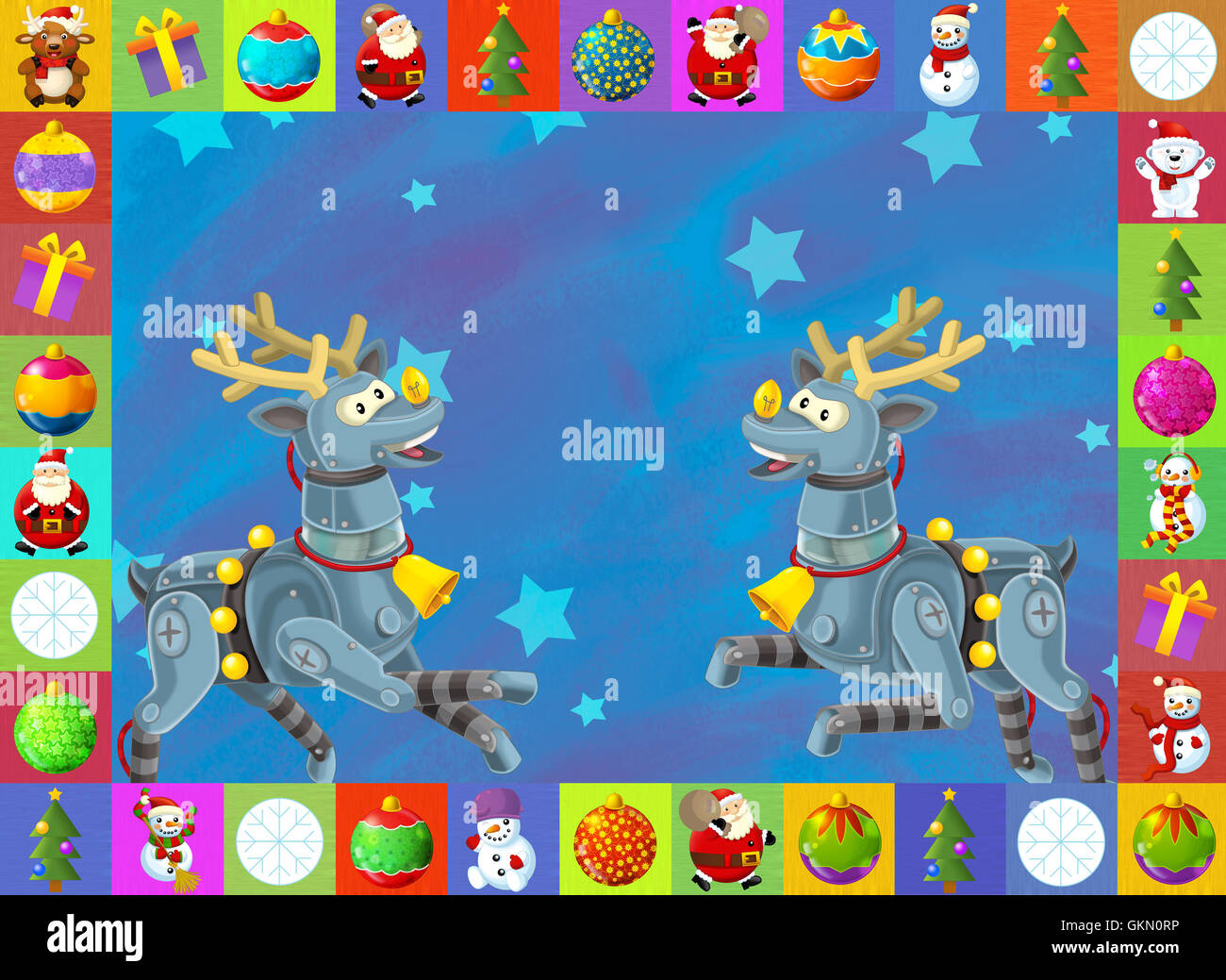 Reindeer robots hi-res stock photography and images - Alamy