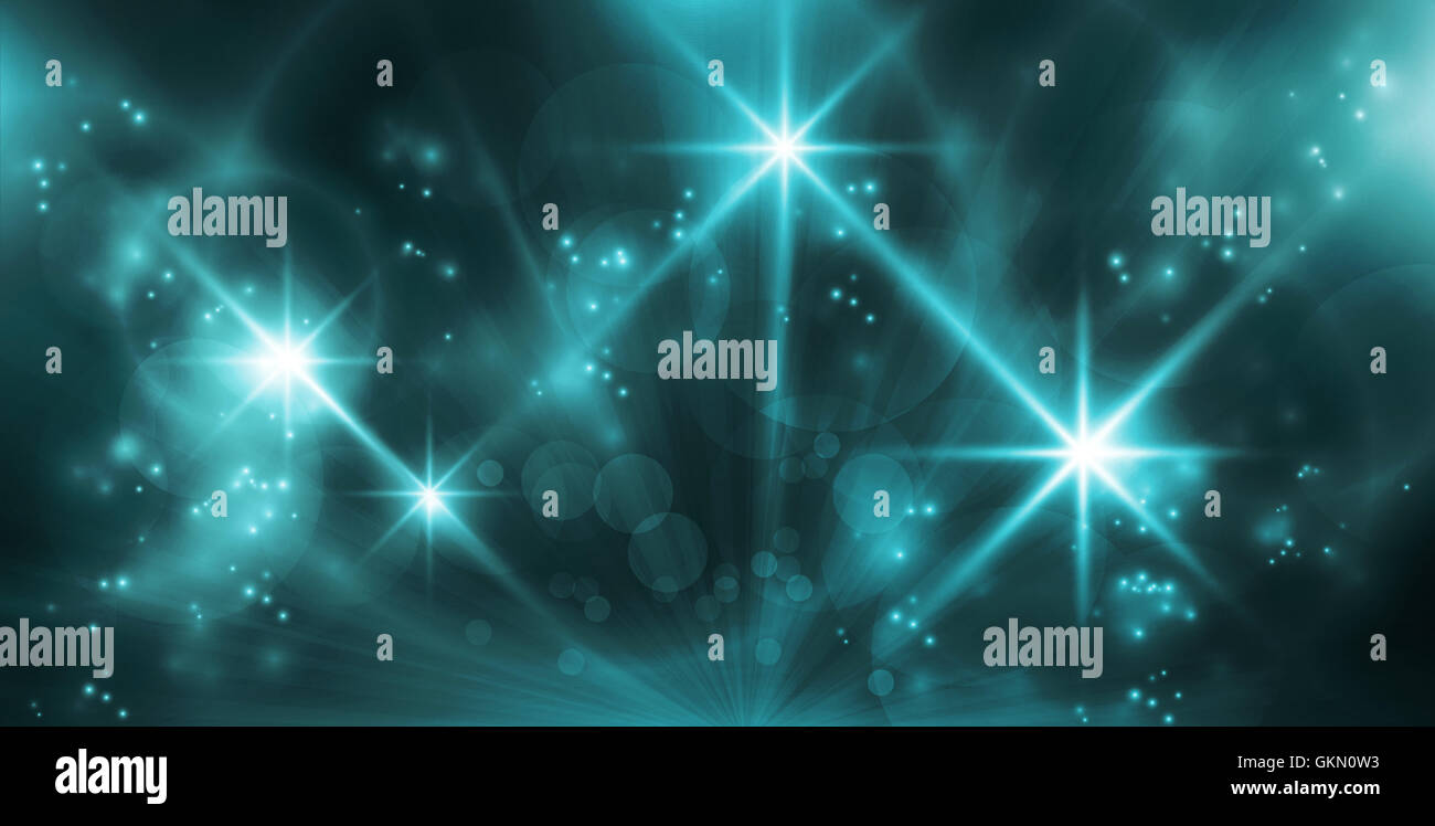 Abstract blue lights Stock Photo - Alamy
