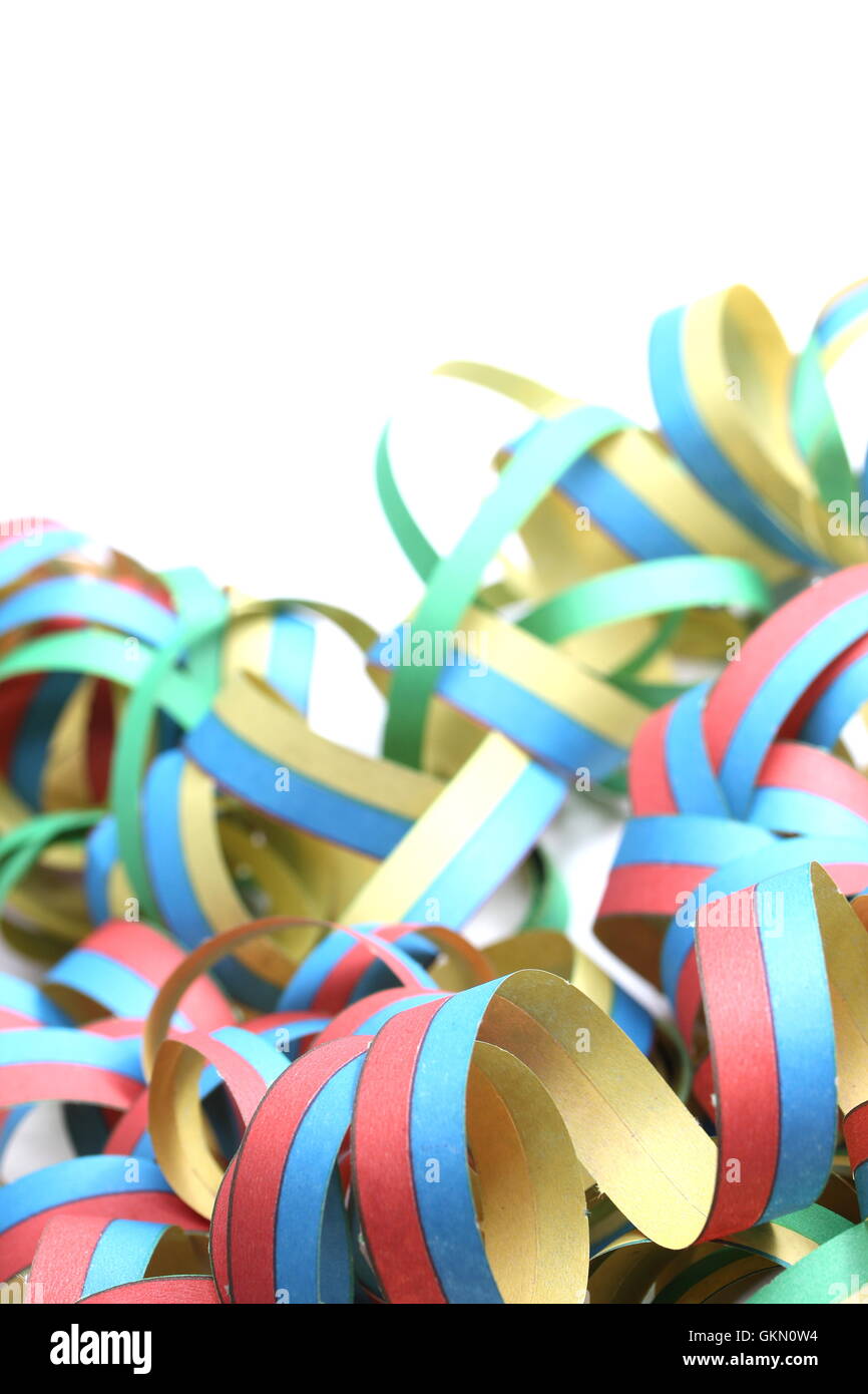 colorful party garlands Stock Photo - Alamy