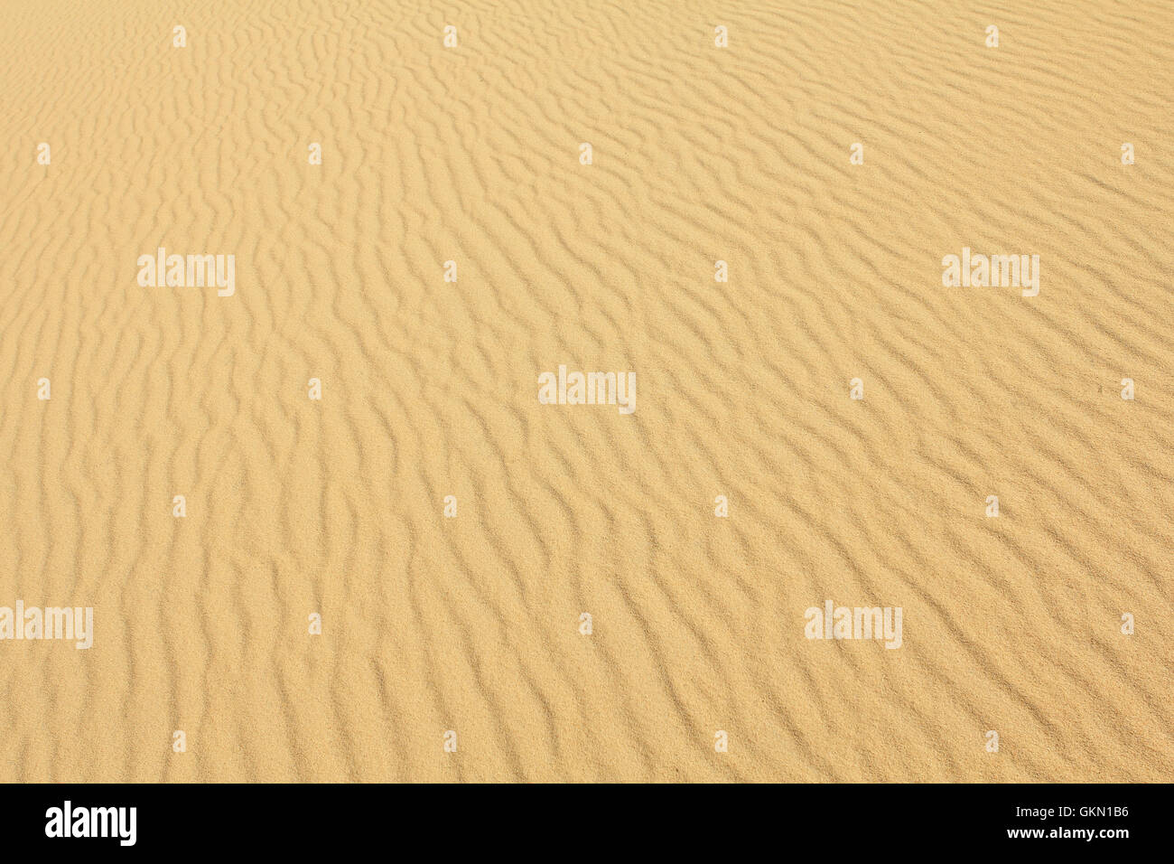 yellow wavy sand Stock Photo - Alamy