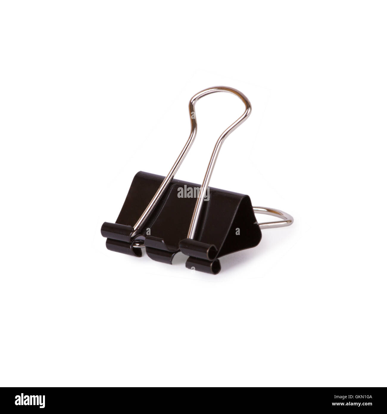 Old paper clip isolated Cut Out Stock Images & Pictures - Alamy