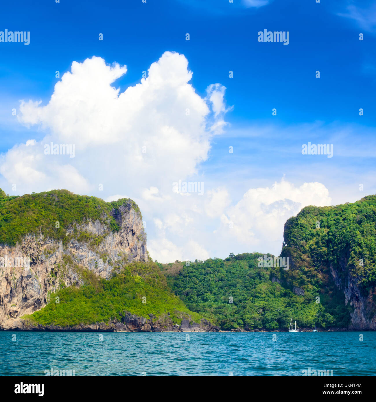 Andaman Sea Island Stock Photo - Alamy