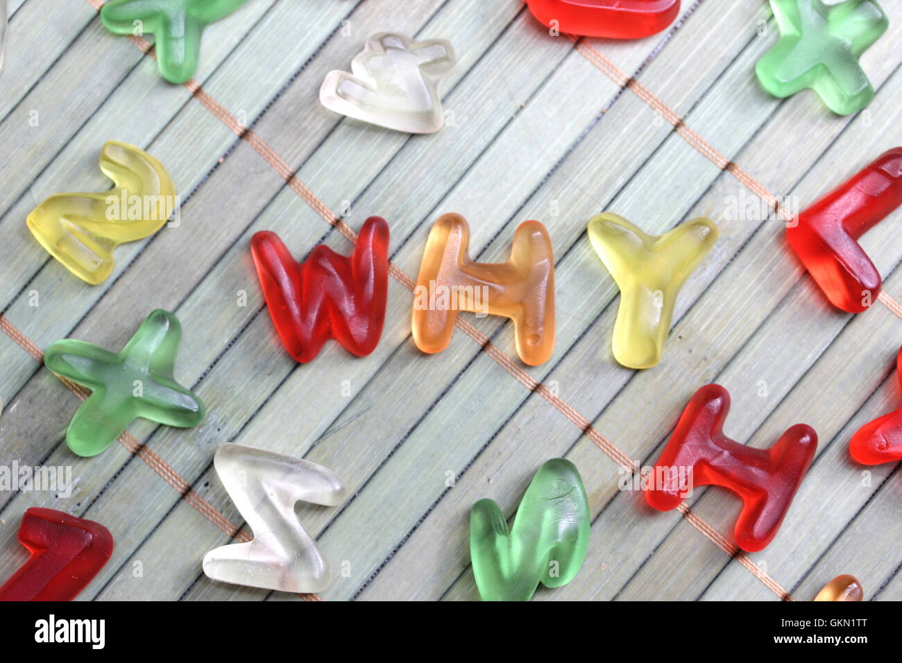 Sweet alphabet symbol question hi-res stock photography and images - Alamy