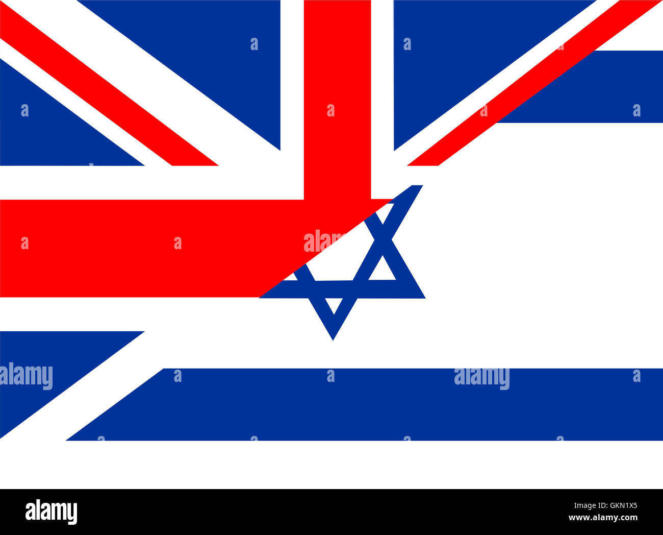 uk israel flag Stock Photo - Alamy