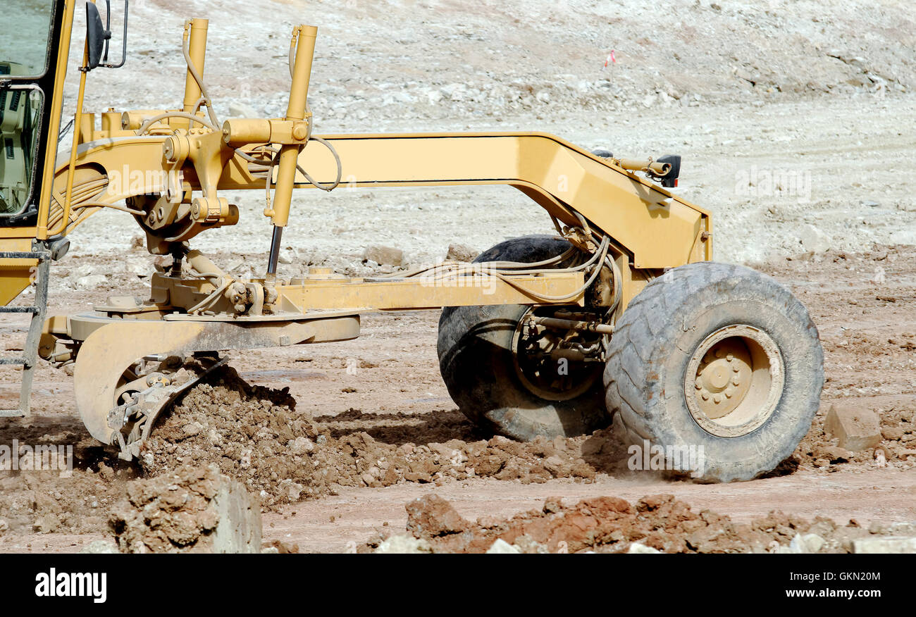 Grader scraper hi-res stock photography and images - Alamy