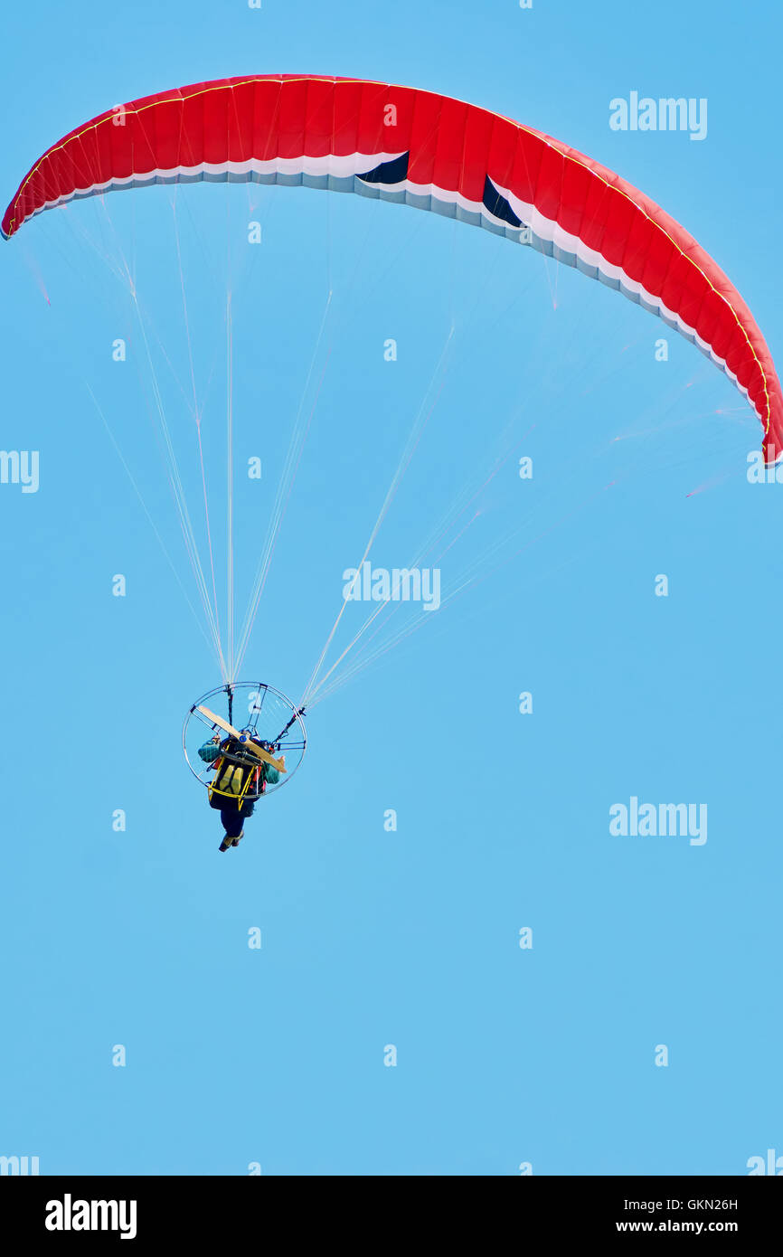 Paragliding With Motor