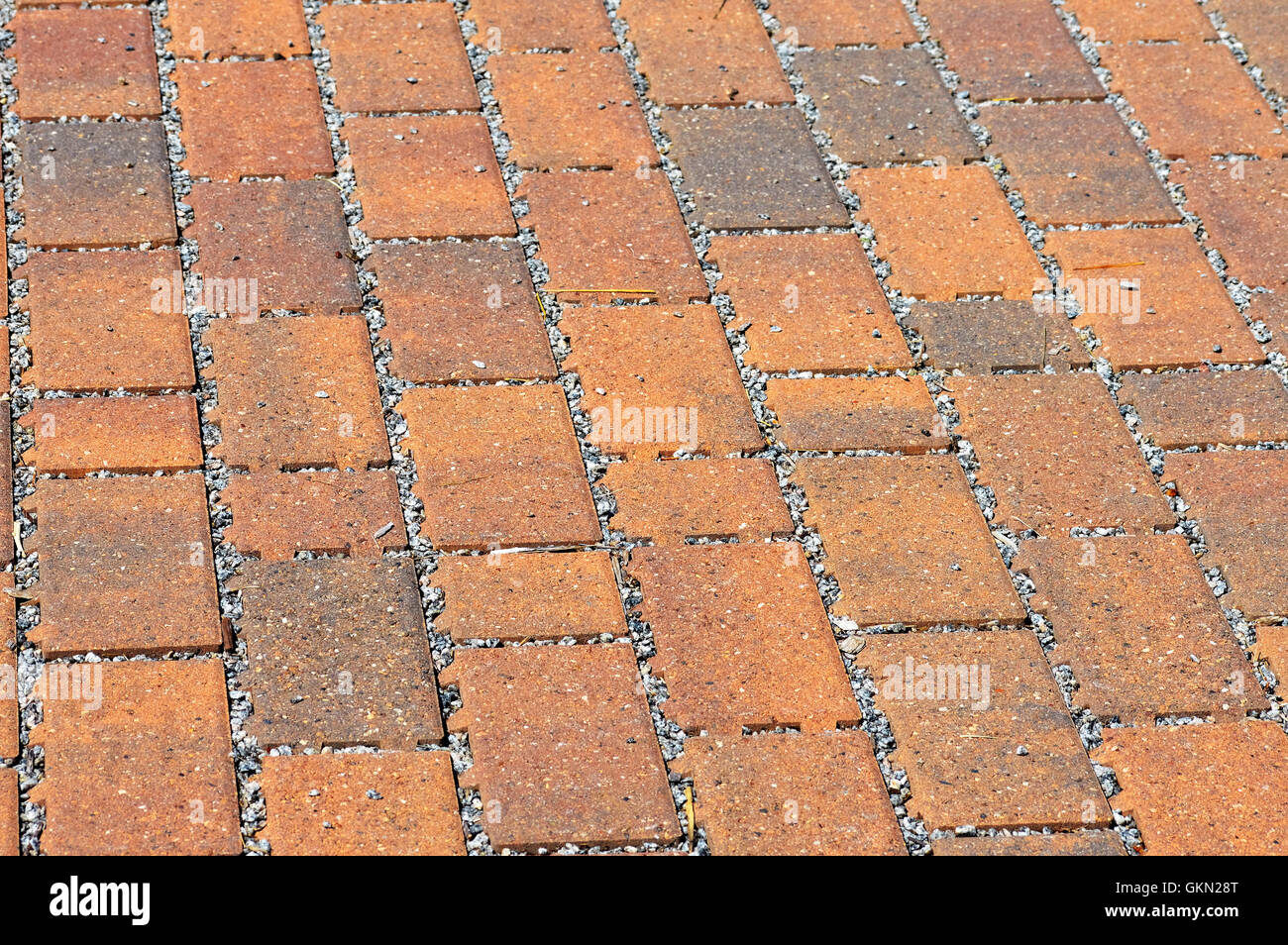 Red brick path hi-res stock photography and images - Alamy