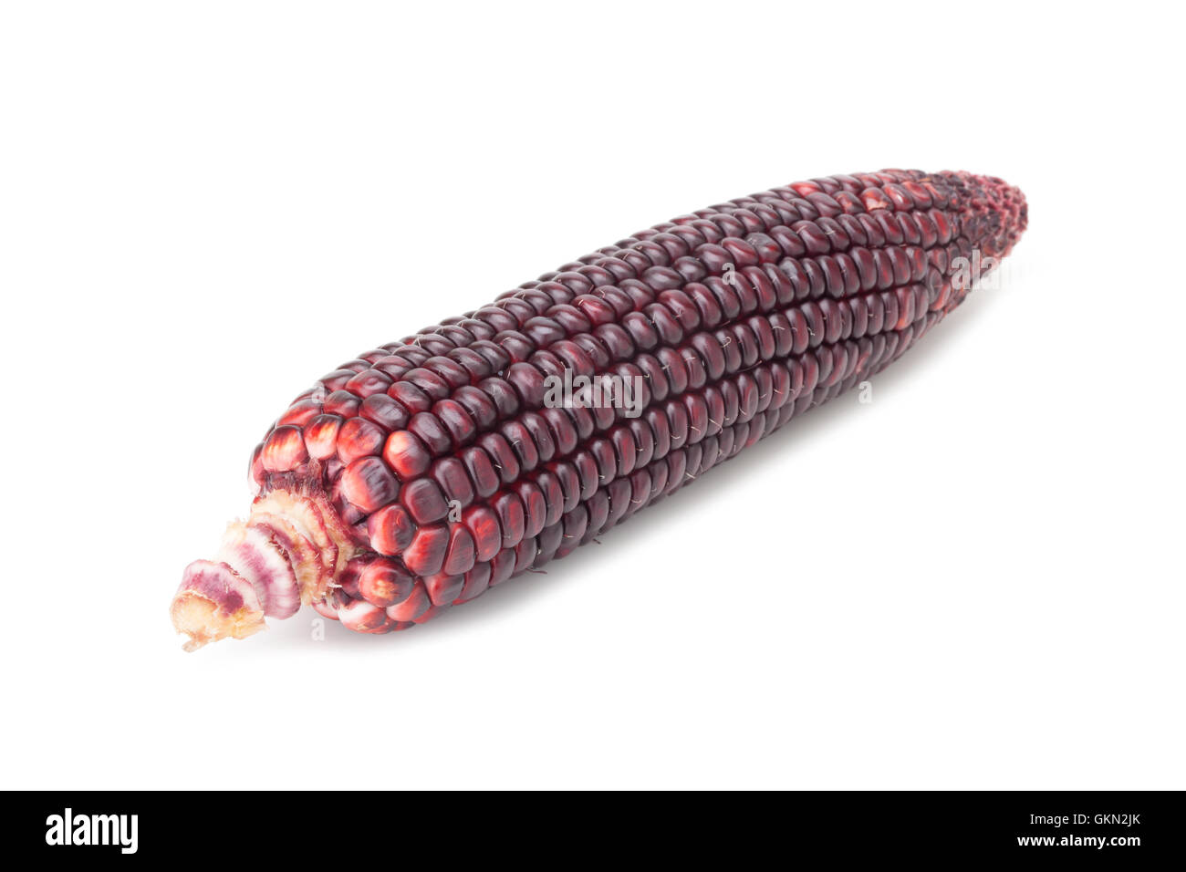 purple corn isolated on white background Stock Photo - Alamy