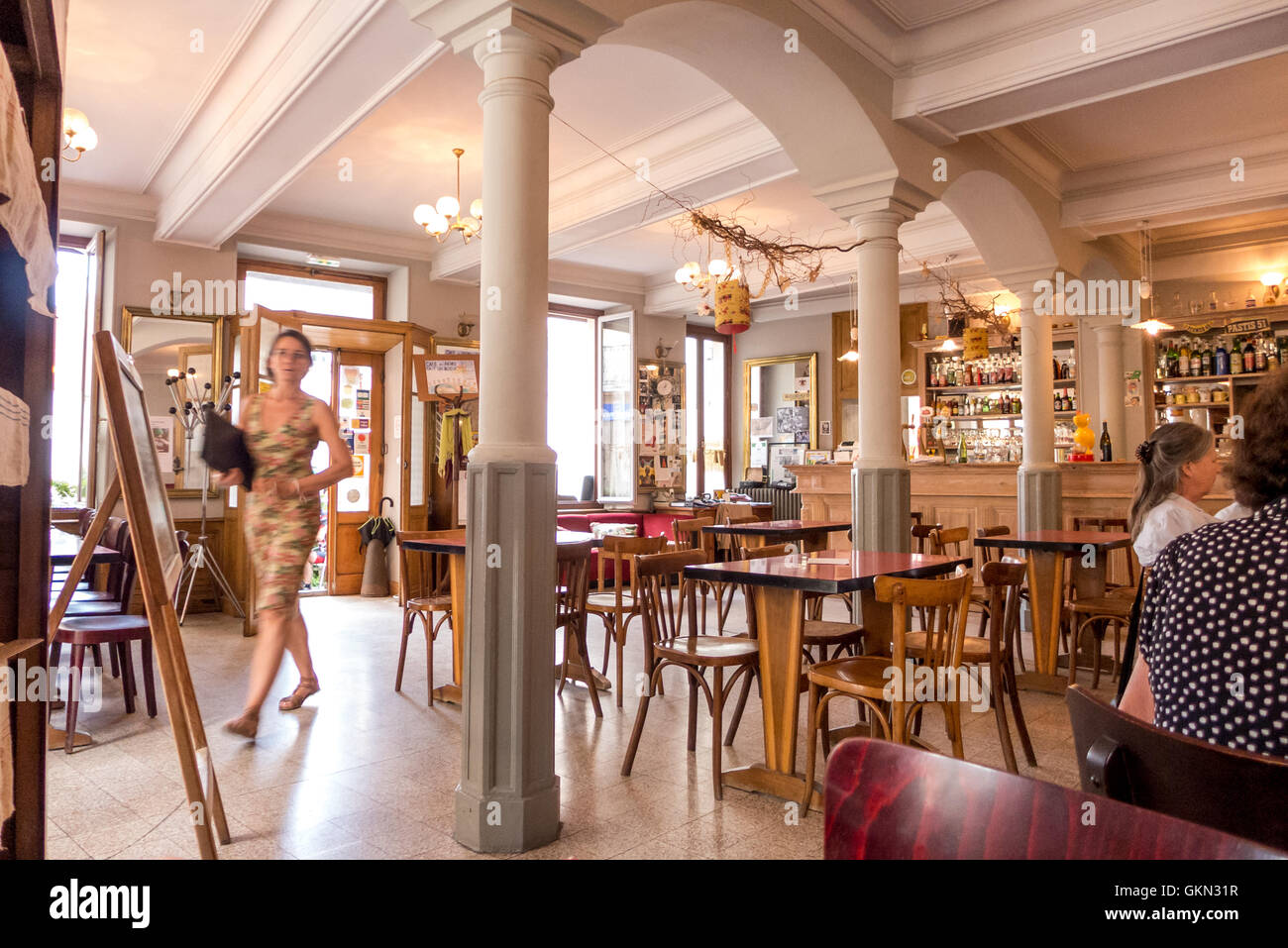 The village of Arnay Le Duc in Burgundy France Stock Photo - Alamy
