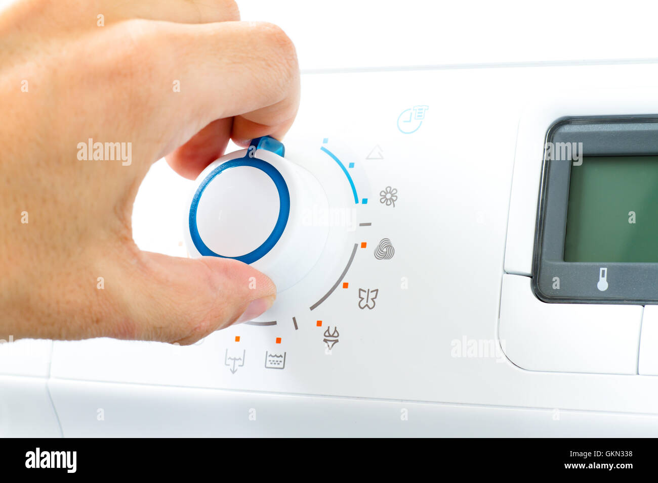 Washing Machine Appliance Dial Stock Photo - Alamy