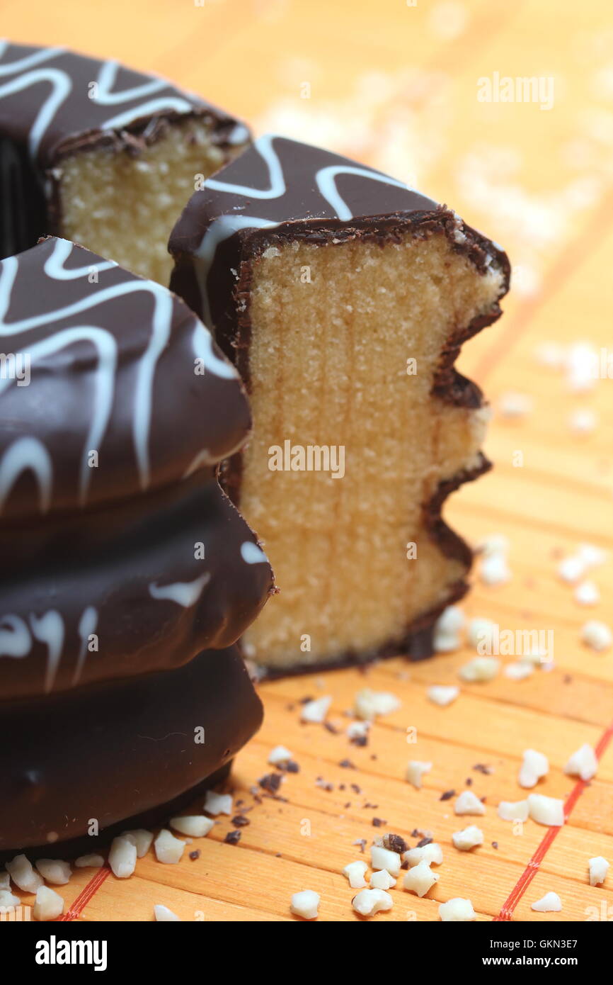 delicous german baumkuchen Stock Photo - Alamy
