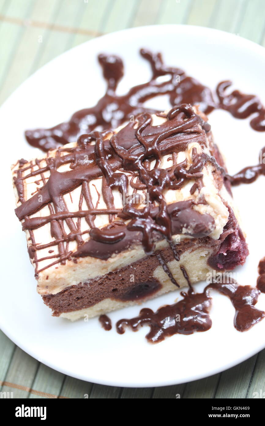 danube wave cake Stock Photo - Alamy