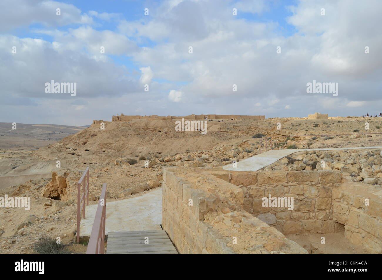 En Avdat National Park, Israel Stock Photo - Alamy