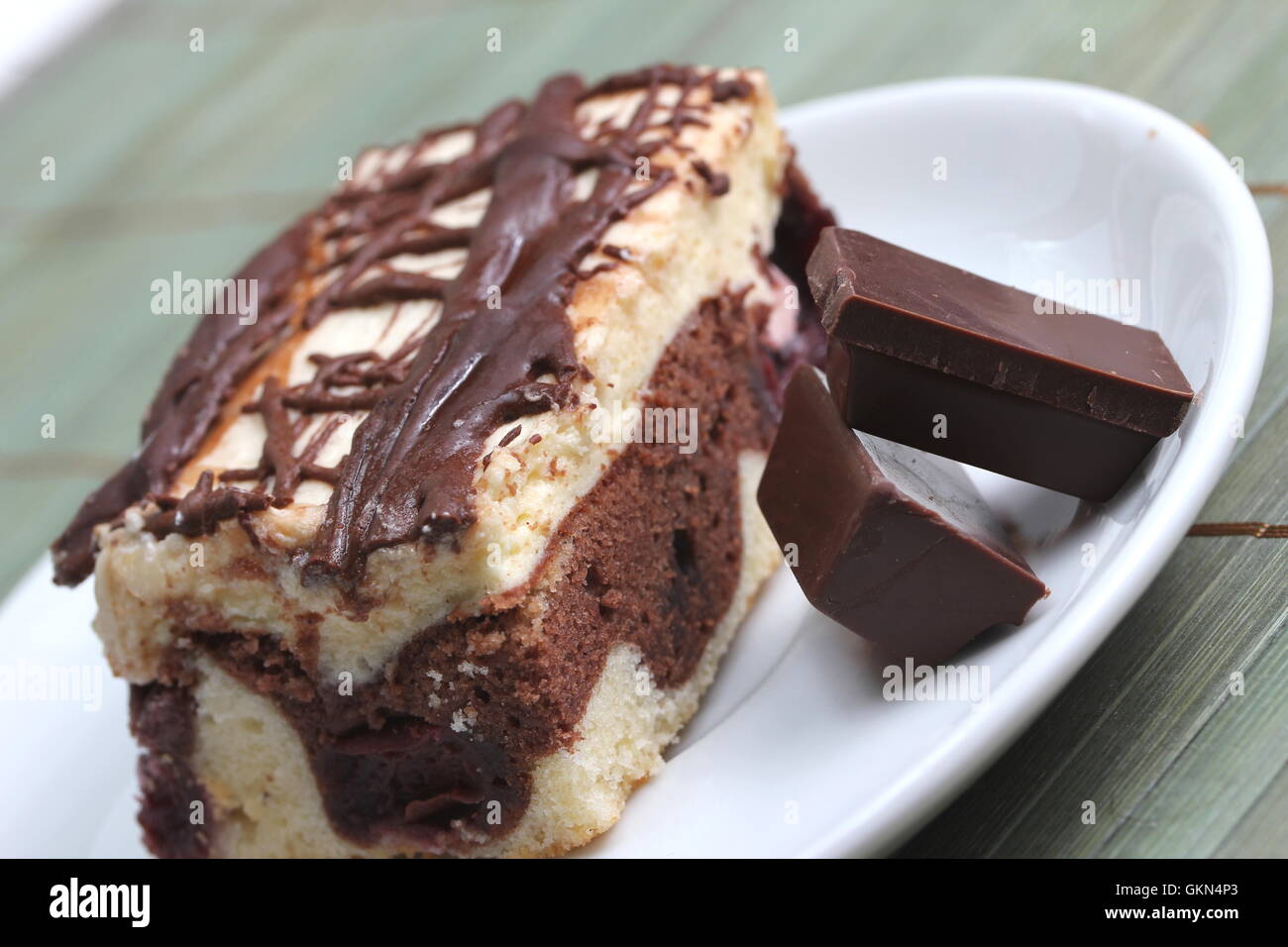 danube wave cake Stock Photo - Alamy