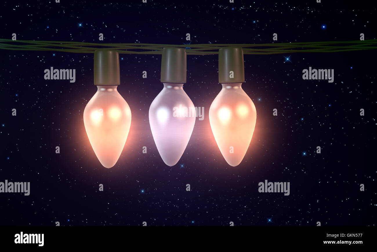 String of lights shapes hi-res stock photography and images - Alamy