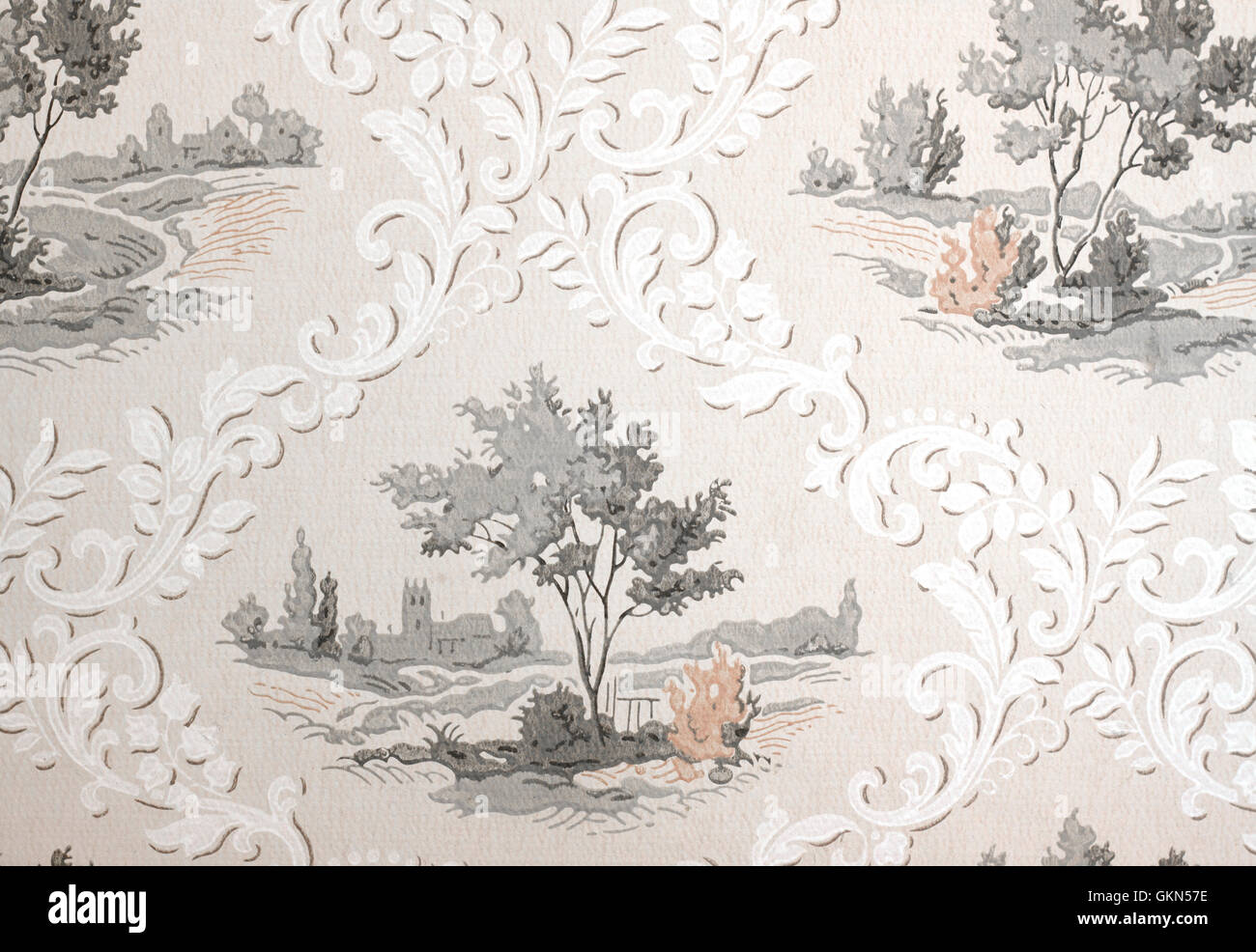 Toile pattern hi-res stock photography and images - Alamy