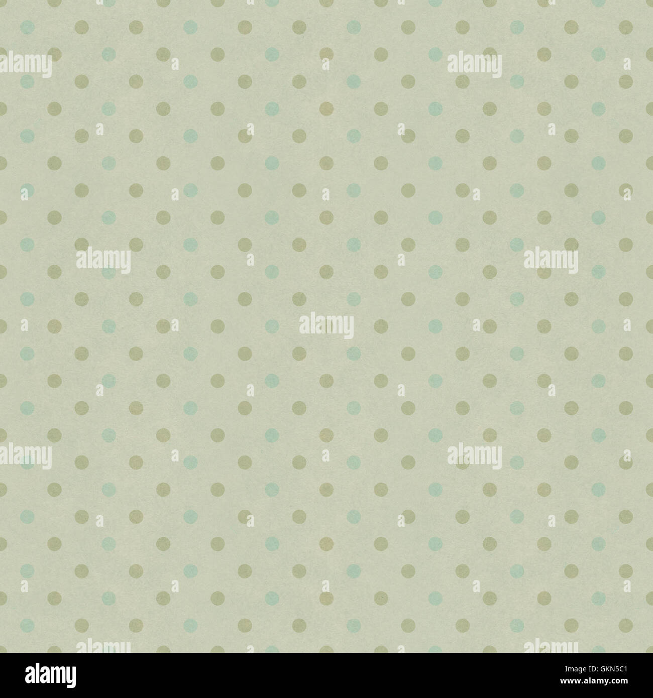 Seamless polka dots pattern on vintage paper texture Stock Photo - Alamy