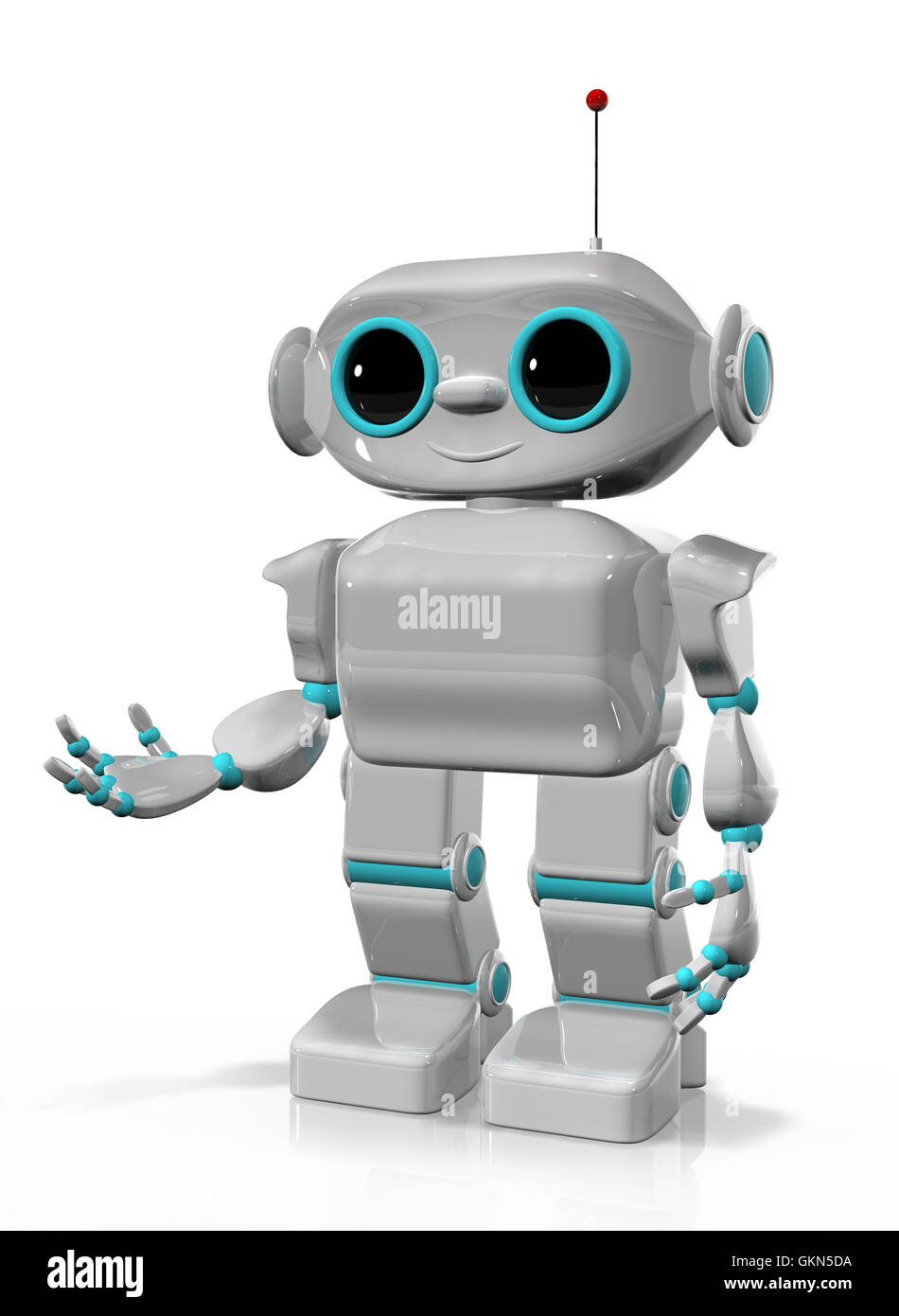 Cheerful robot hi-res stock photography and images - Alamy