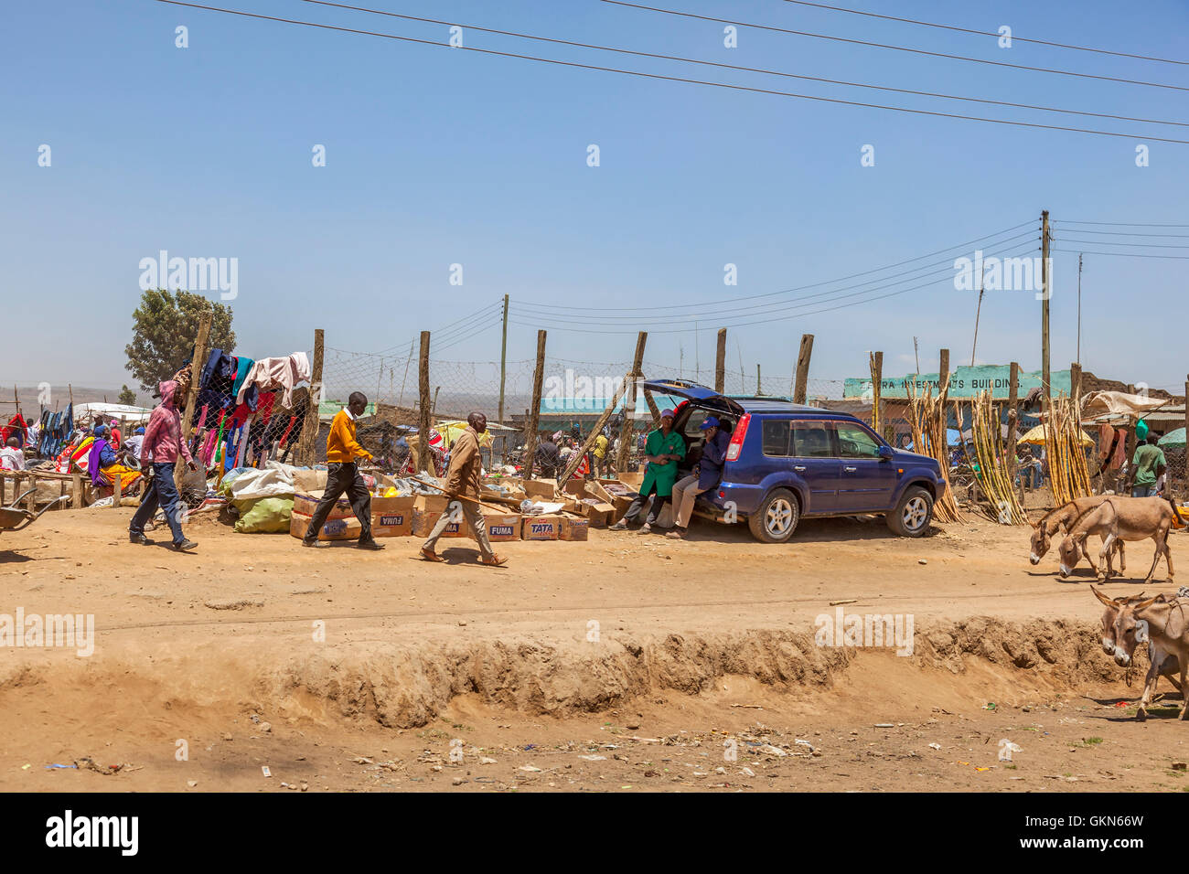 Kenyan countryside hi-res stock photography and images - Alamy