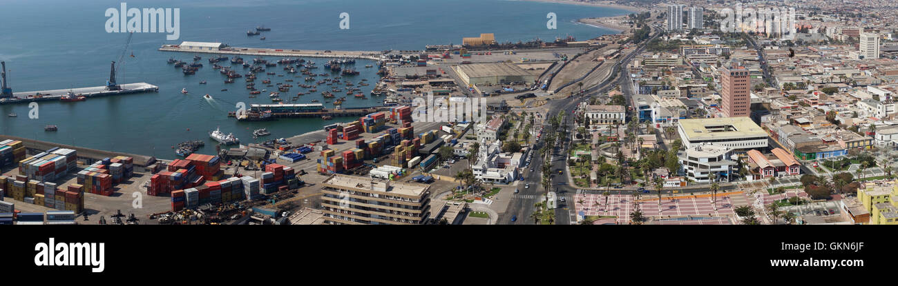 Port City of Arica Stock Photo - Alamy