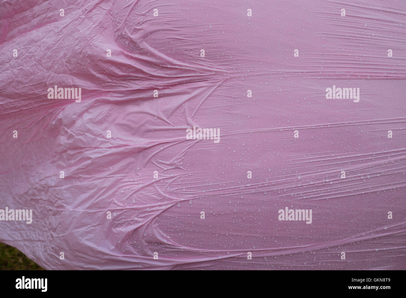 Abstract pink plastic KATHY DEWITT Stock Photo - Alamy
