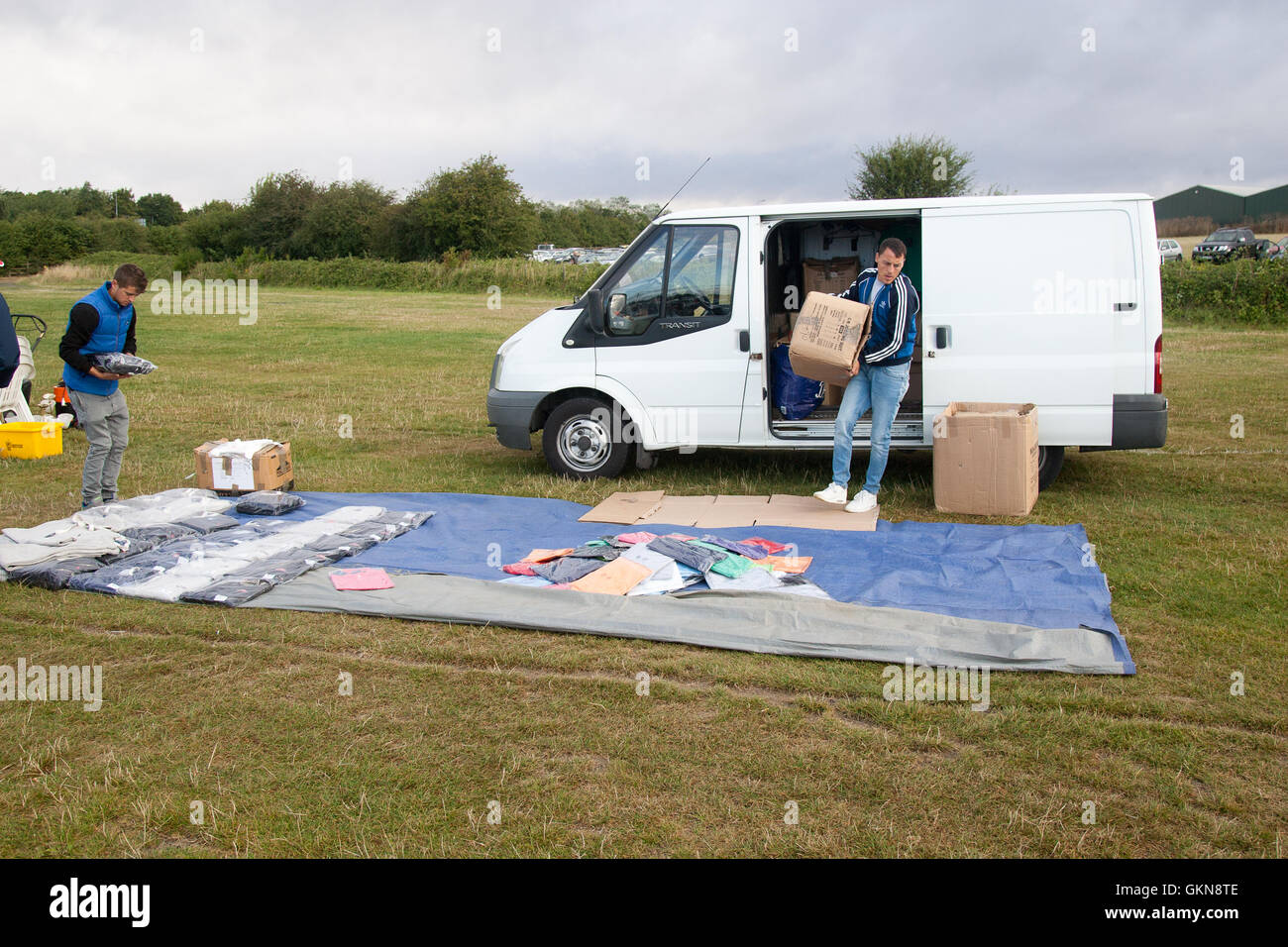 Setting up display hi-res stock photography and images - Alamy