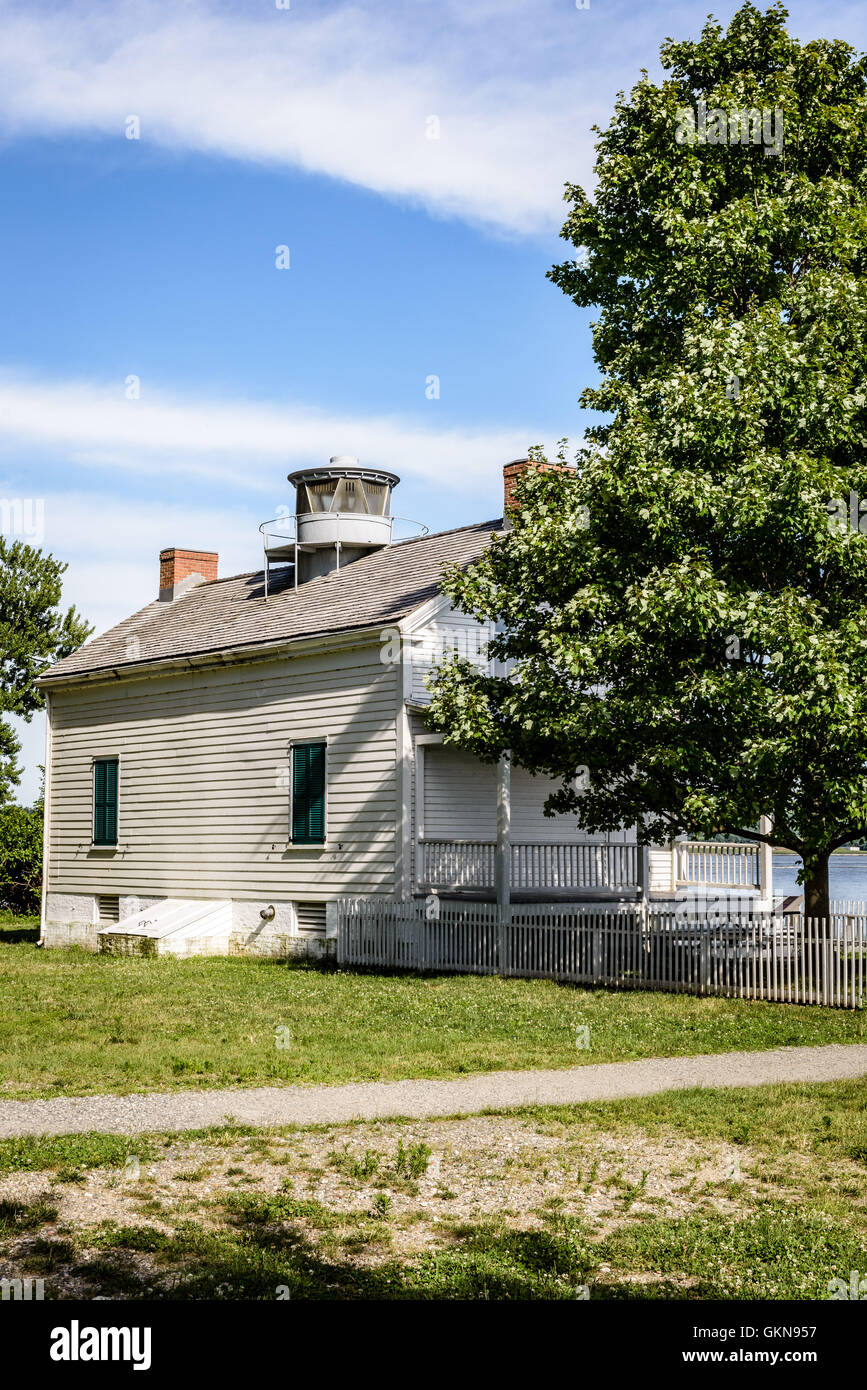 Jones Point Lighthouse, Jones Point Park, Alexandria, Virginia Stock ...