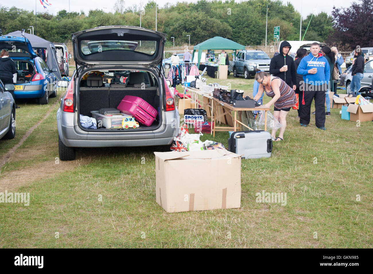 Boreham car boot sale essex hi-res stock photography and images - Alamy