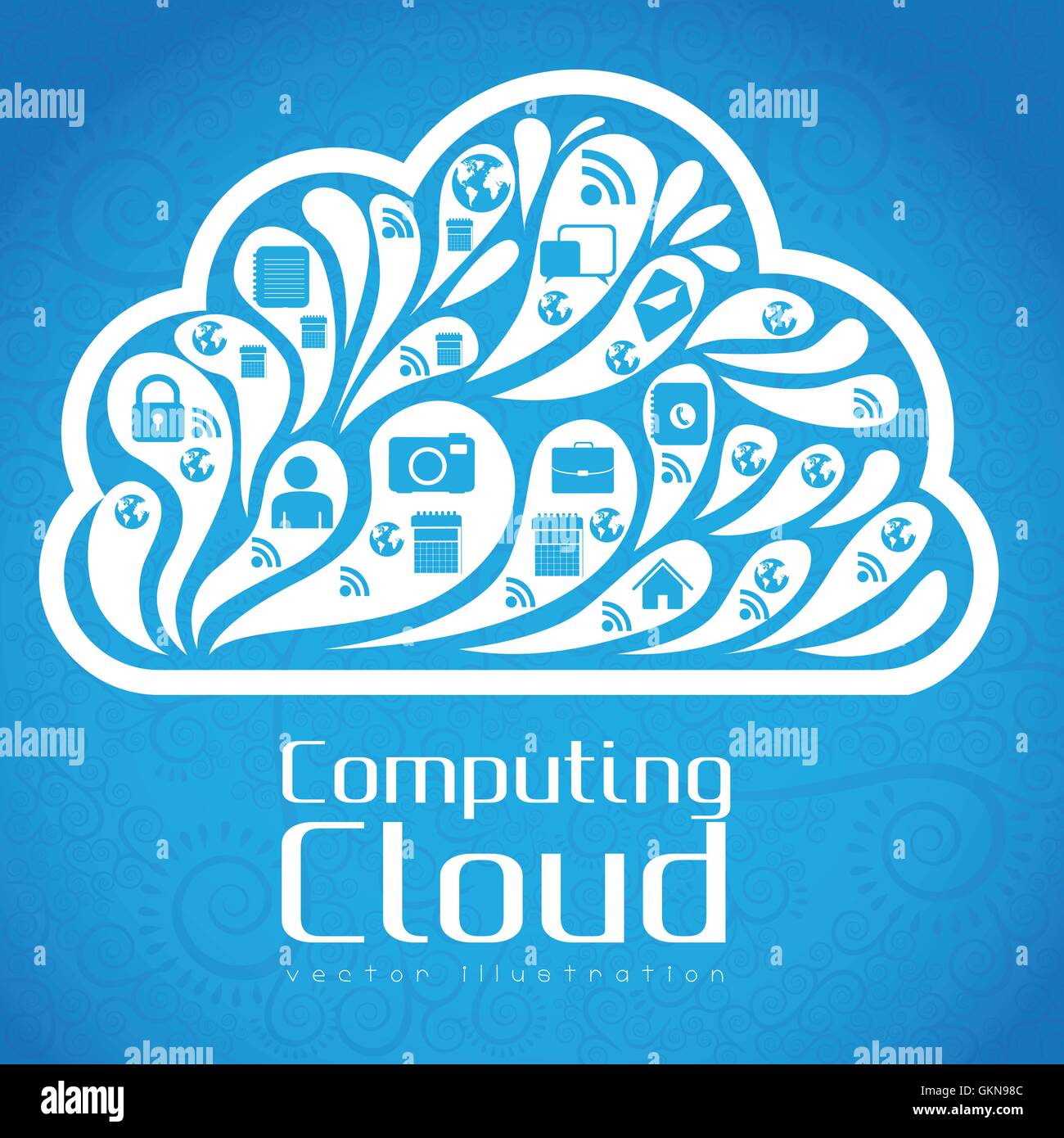Cloud Icon Cloud Internet telecommunications and networks vector Stock Vector Image & Art - Alamy
