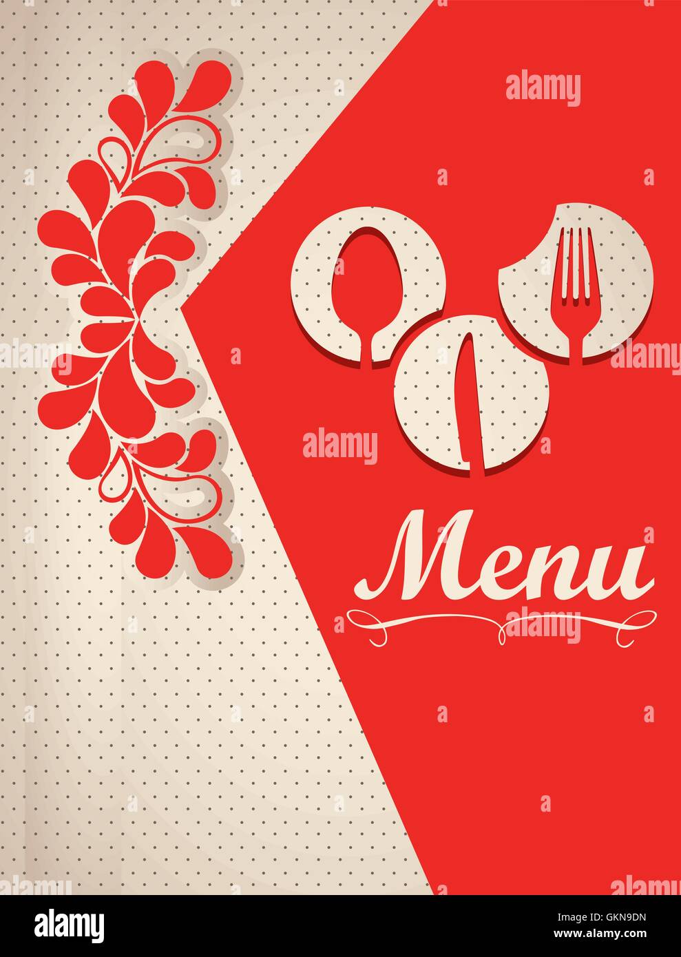 Illustration of Menu retro Vintage restaurant menu vector illust Stock ...