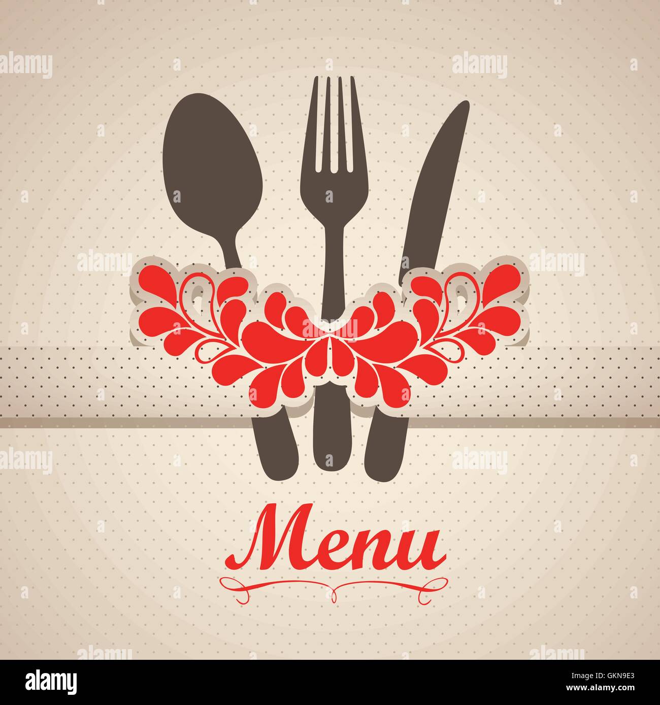 Illustration of Menu retro Vintage restaurant menu vector illust Stock ...