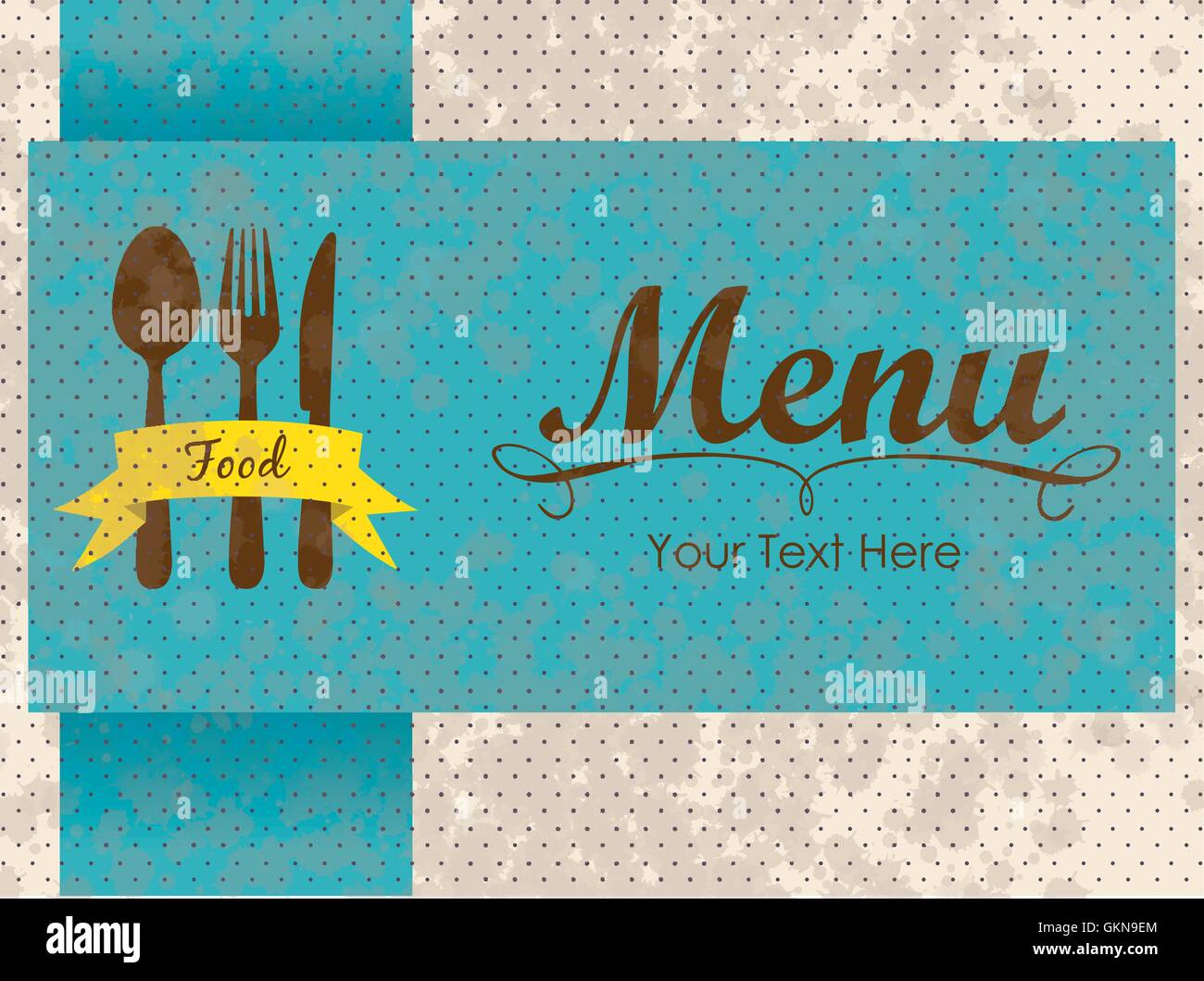 Illustration of Menu retro Vintage restaurant menu vector illust Stock ...