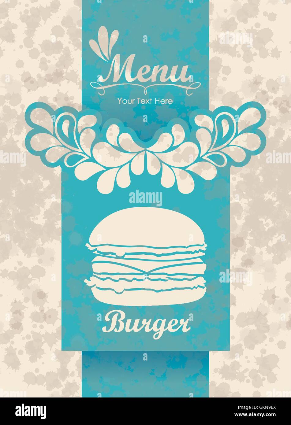 Illustration of Menu retro Vintage restaurant menu vector illust Stock ...