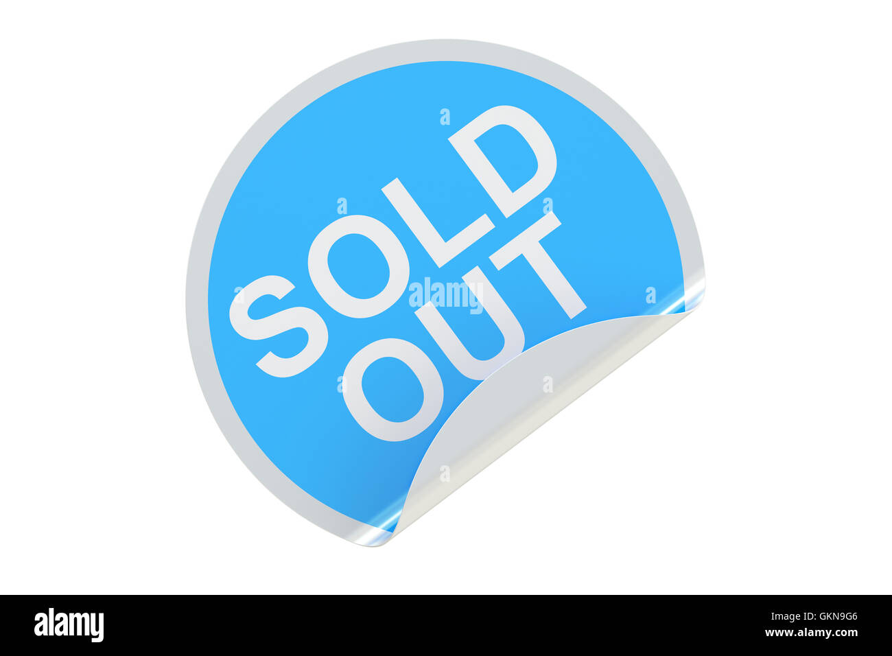 Sold out Cut Out Stock Images & Pictures - Alamy