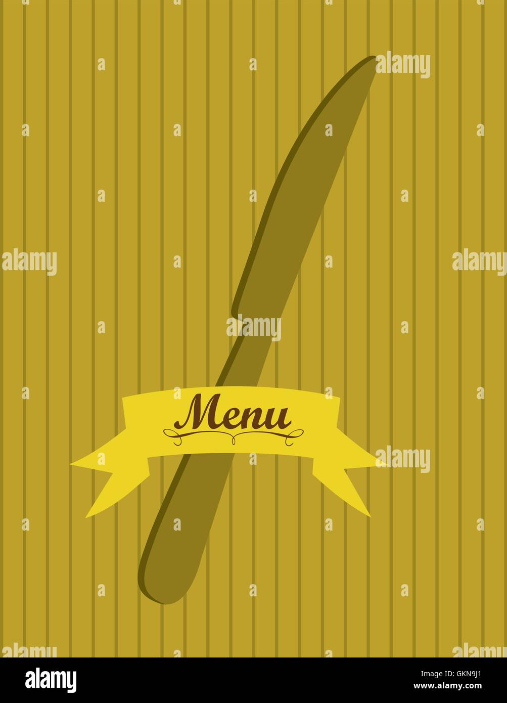 Illustration of Menu retro Vintage restaurant menu vector illust Stock ...
