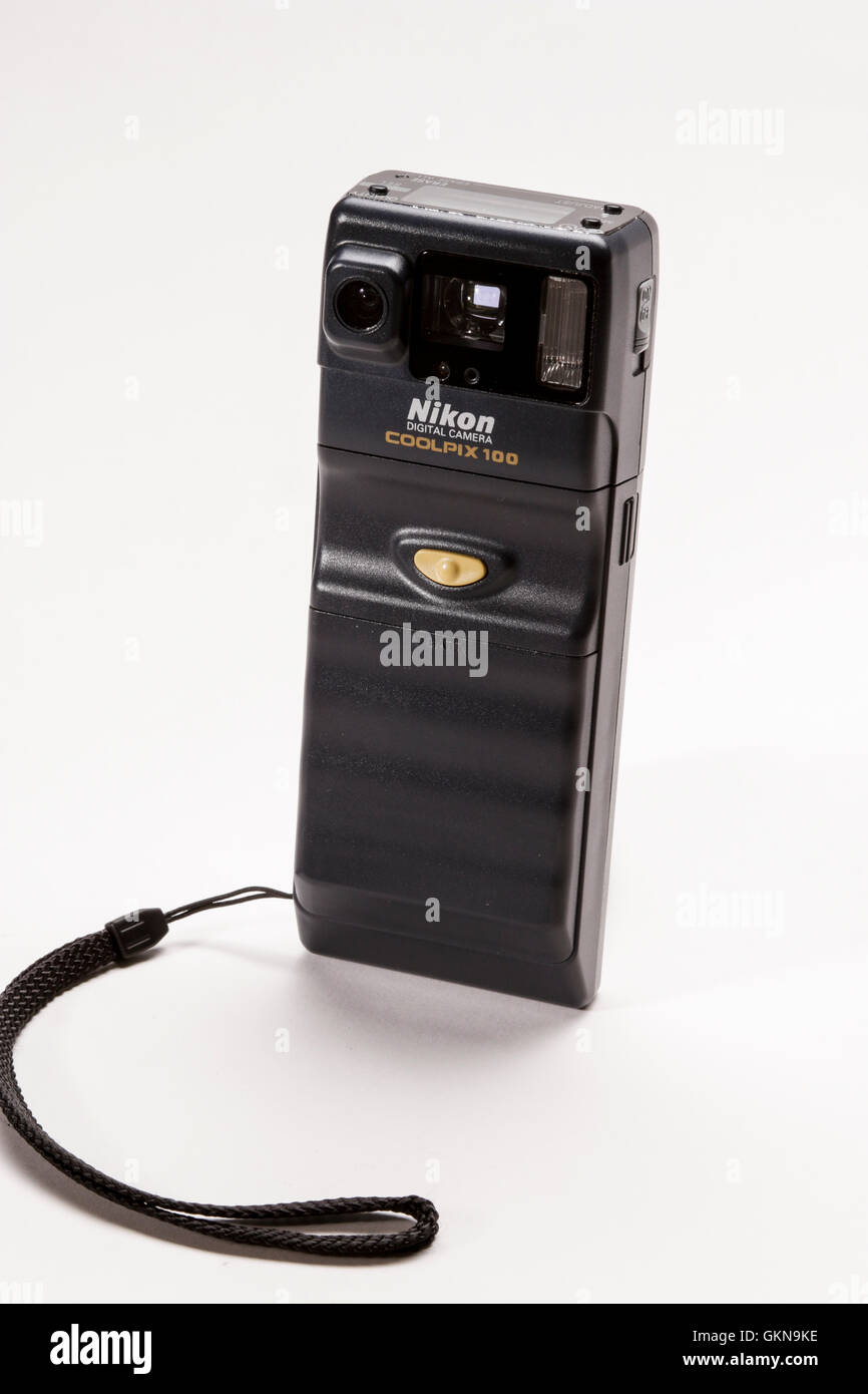 Nikon Coolpix 100 Digital Camera Stock Photo - Alamy