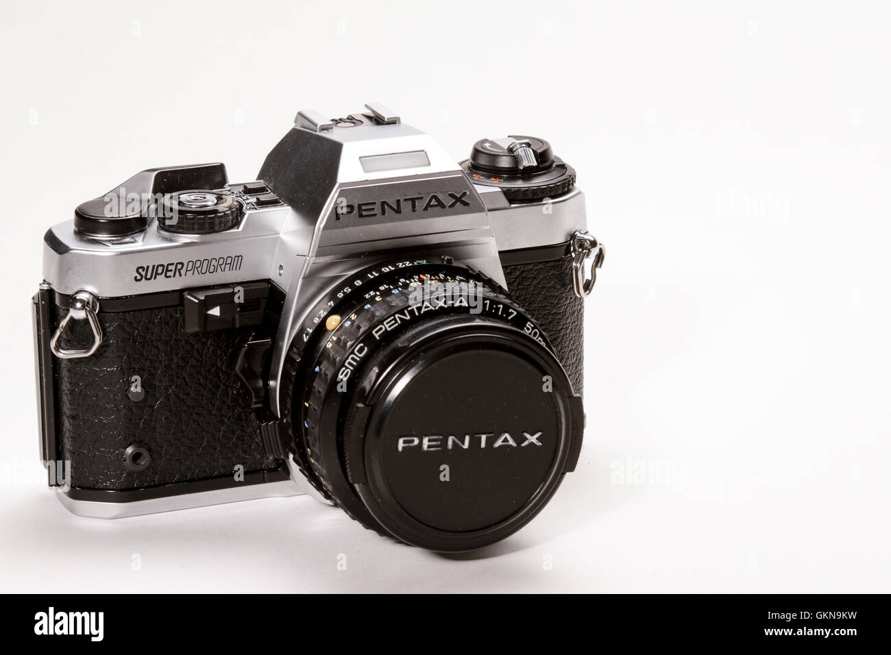 Pentax Super Program 35mm film camera Stock Photo - Alamy