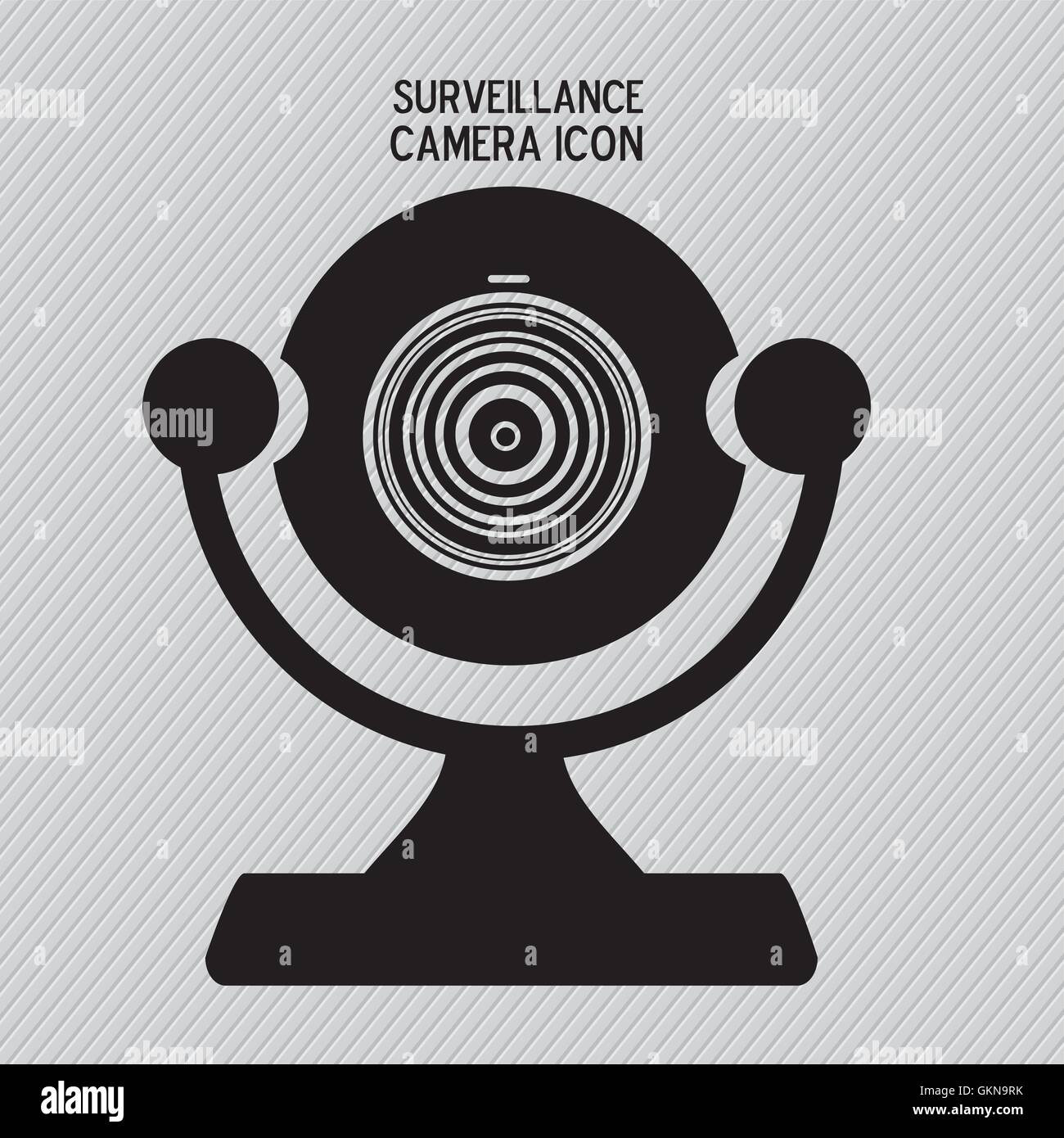 Illustration of security camera security cameras icons vector il Stock ...