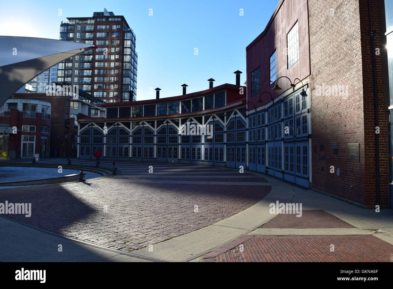 Round house in Yaletown - Vancouver BC Stock Photo - Alamy